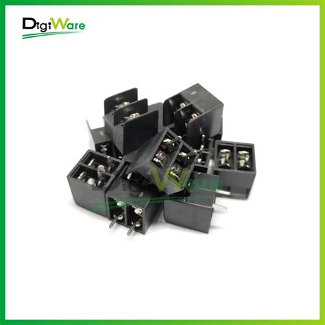 Jual Terminal Block Pcb Pin Mm Without Flange Hitam Kota Surabaya Digiware Store