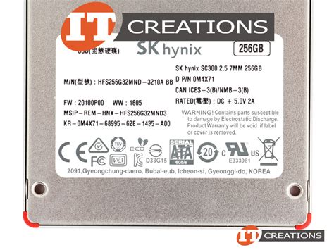 Hfs256g32mnd 3210a Dell New Other Dell Sk Hynix 256gb Mlc Sata
