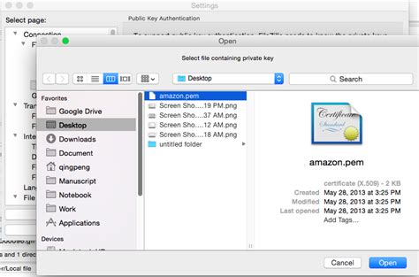 Transferring Files Between Your Laptop And Amazon Instance — Angus 50 Documentation