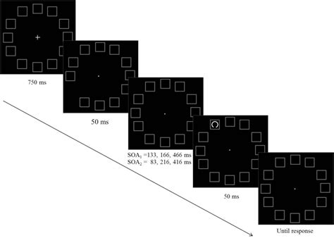 A Schematic Example Of The Sequence Of Events In Experiments 1 Soa1