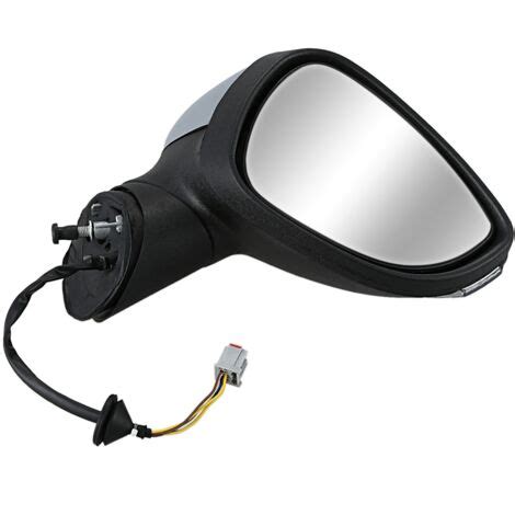 Para Fiesta Mk7 2008 2012 Espejo De Puerta Ala Eléctrica Imprimado