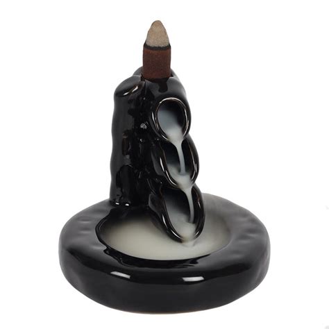 Bamboo Waterfall Backflow Incense Burner Gothic Legends