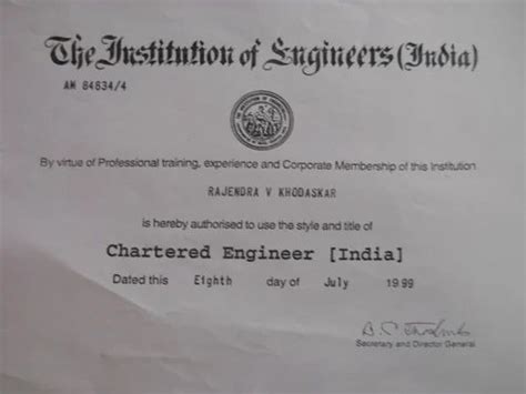 Chartered Engineer In Nagpur Id 3999483412