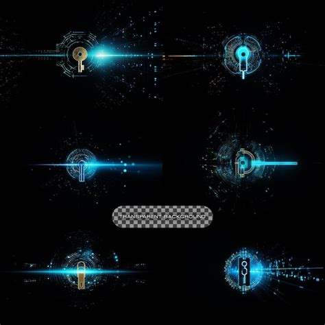 Premium Psd Abstract Networking Pattern Set