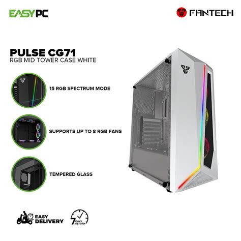 Fantech Pulse Cg71 Rgb Mid Tower Case White Wp Plugin Test