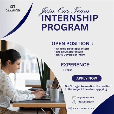 Internship Summerinternship Iosdeveloper Androiddeveloper