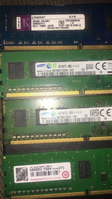 Memory Ram Ddr3 Desktop Ram For Sale In Durban Id623161362