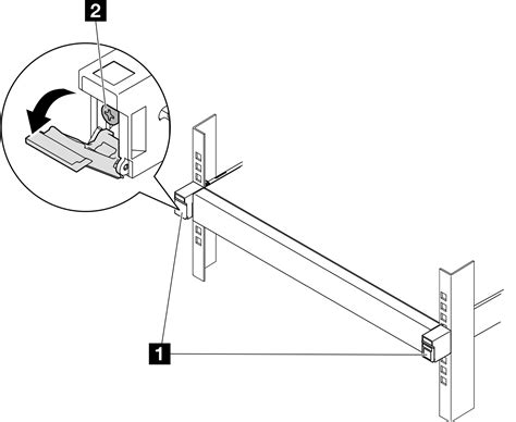 Install A Node To The Rack ThinkEdge SE V Lenovo Docs