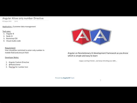 Only Allow Digits In Input Box Angular Directive Ngx