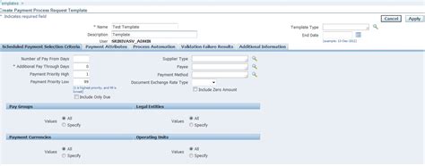 Batch Payment Oracle Techno Functional
