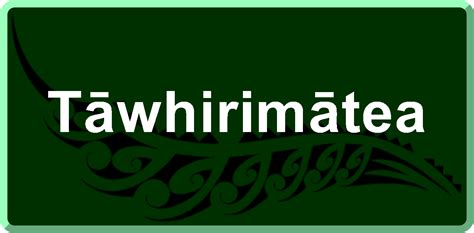 Tāwhirimātea Atua Of The Wind And Storms