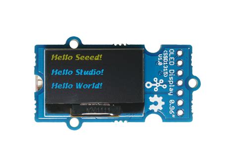 Grove OLED Yellow Blue Display SSD SPI I C Kiwi Electronics