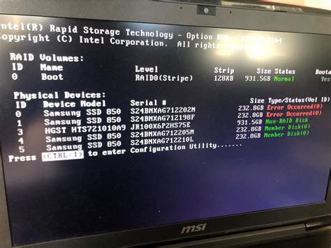 Windows Laptop Shows Corrupted SSD Super User