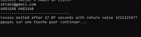 process exited error c compiler