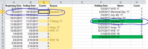 Finding A Date Range In An Array Excel Stack Overflow