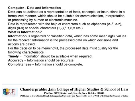 Computer Application Ppt