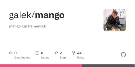 Github Galekmango Mango Fun Framework