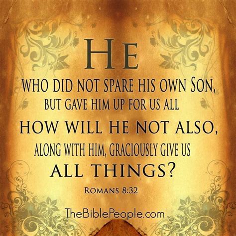 Romans 8 32 Simply Romans Pinterest Romans 8 32 Scripture Verses