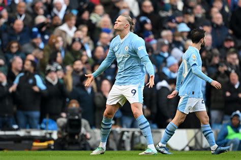 Watch The Moment Erling Haaland Scores His Record Breaking 50th Epl