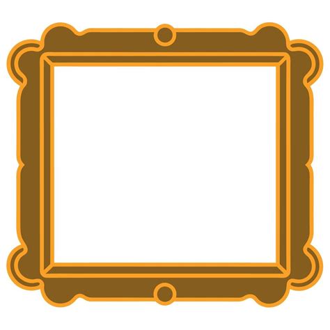 Vintage Rectangle Frame Clipart
