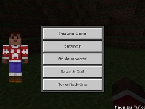 Custompausescreen Minecraft Pe Texture Packs