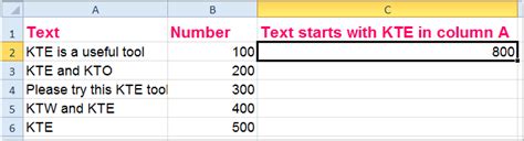 How To Sum Values Based On Text Criteria In Excel