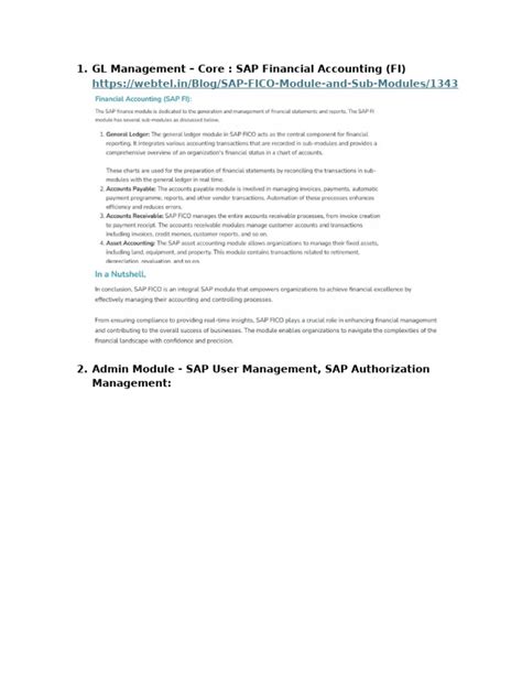 Sap Module 1 Pdf Sap Module 1 Pdf