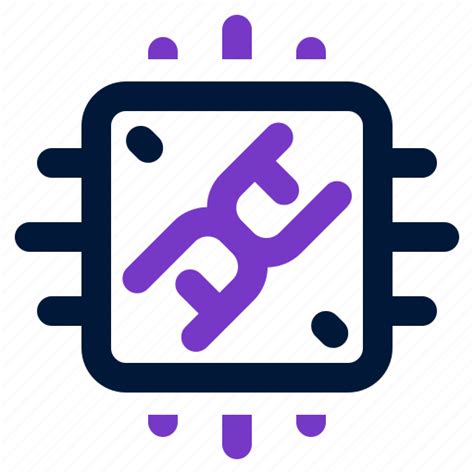 Cpu Dna Chip Processor Technology Icon Download On Iconfinder
