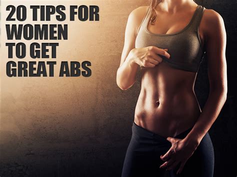 Tips For Women To Get Great Abs Boldsky Com