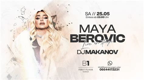 Maya Berovic Live On Stage B1 Innsbruck