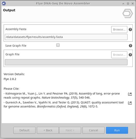 Flye Omicsbox User Manual Flye Omicsbox User Manual