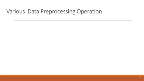 chapter 3 data preprocessing techniques pptx