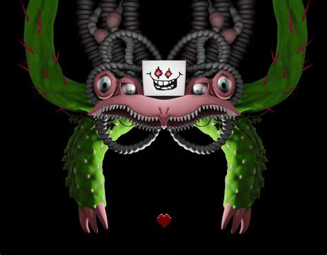 Artstation Undertale Omega Flowey Fanart