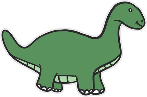 Cute Green Dinosaurs 48475761 Png