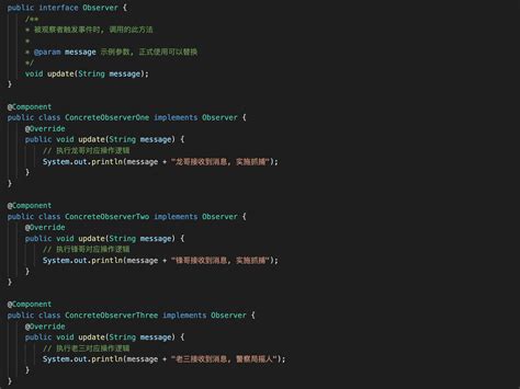 跟着 GuavaSpring 学习如何设计观察者模式 马丁玩编程 博客园 跟着 GuavaSpring 学习如何设计观察者模式 马丁玩编程 博客园