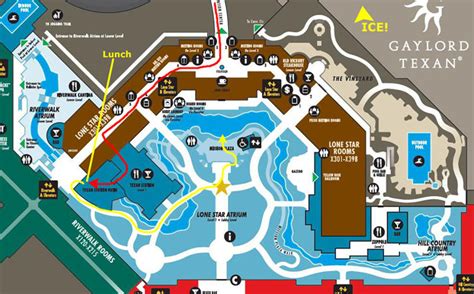 Navigating The Gaylord Texan Your Map To Fun