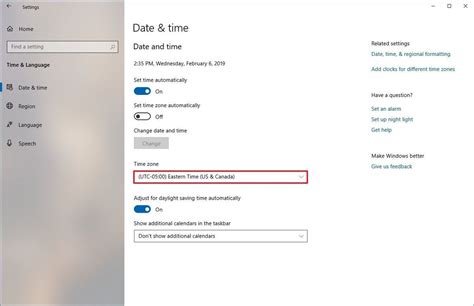 How To Change Time Zone Settings On Windows Windows Central