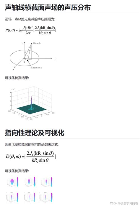 基于matlab实现的超声场可视化研究及gui仿真模拟 源代码 文档说明 Matlab超声声场仿真 Csdn博客