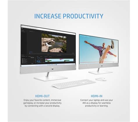 Hp Pavilion Ca Na All In One Pc Intel Core I Tb Ssd White L X Ea Abu