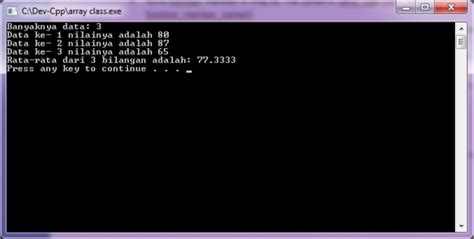C Programming Array In Class Dianselly