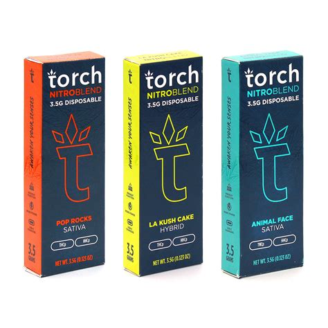 Torch Nitro Blend Xxl 7000mg Gummies 20ct Thc P Hhc P