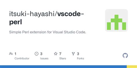 Github Itsuki Hayashivscode Perl Simple Perl Extension For Visual