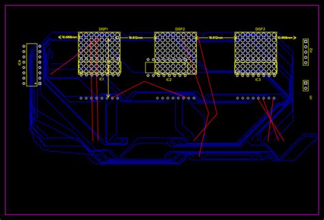 Dot Matrix Display OSHWLab