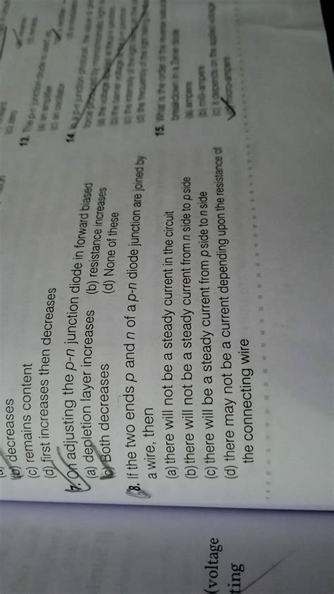 On Adjusting The P−n Junction Diode In Forward Biased A Depletion Laye