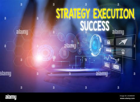Word Writing Text Strategy Execution Success Business Photo Showcasing Putting Plan Or List And