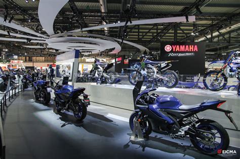 세계에서 가장 큰 모터사이클 축제 Eicma 2022 야마하 월간모터바이크