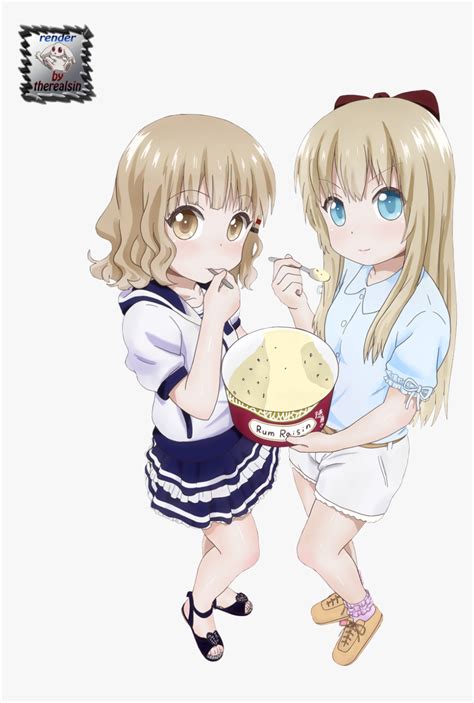 Yuru Yuri Sakurako Kyoko Hd Png Download Kindpng