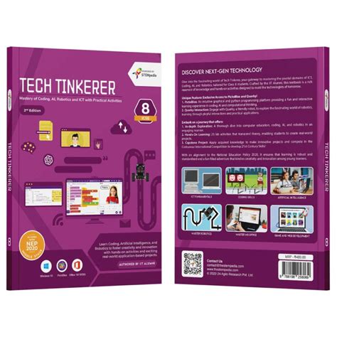 Icse Coding Ai Robotics And Computer Book Class 8 Tech Tinkerer