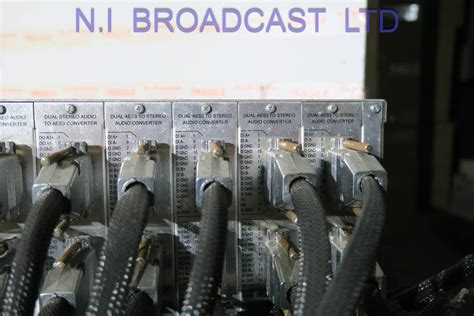ART Video Da Frame With X Dual Stereo To AES Converters AES To Dual Stereo N I Broadcast Ltd