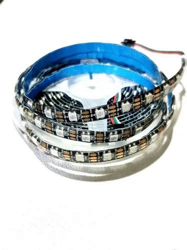5m Multicolor WS2812b RGB Led Strip Waterproof IP65 60LED M For Decoration Corded Electric